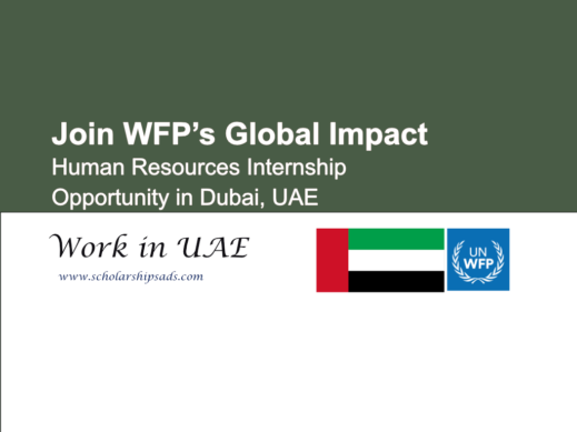WFP HR Internship in Dubai 2024 – International Internships 2024 WFP HR Internship in Dubai 2024 – International Internships 2024